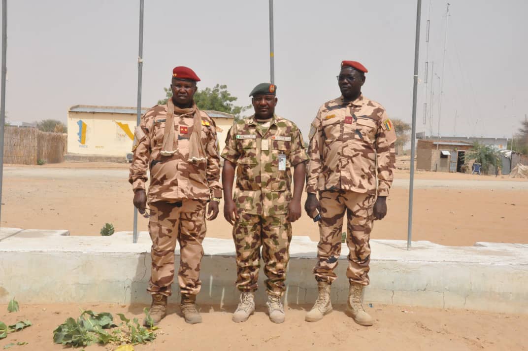 MNJTF FC VISIT SECTOR 2 COMMAND HQ – Multinational Joint Task Force