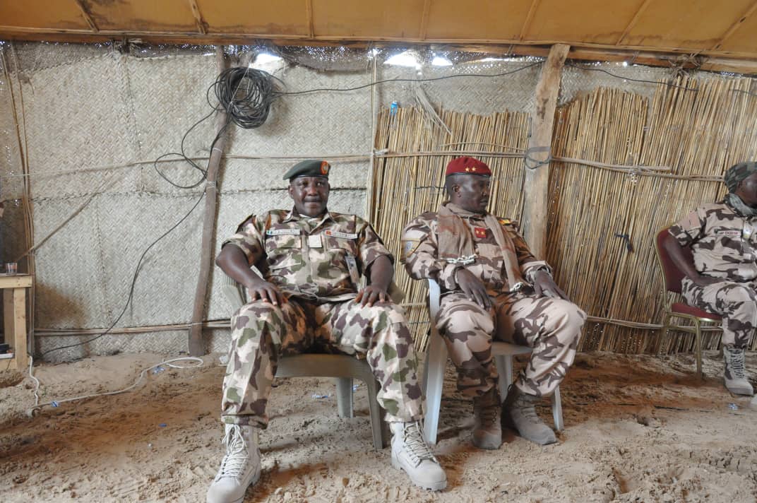 MNJTF FC VISIT SECTOR 2 COMMAND HQ – Multinational Joint Task Force